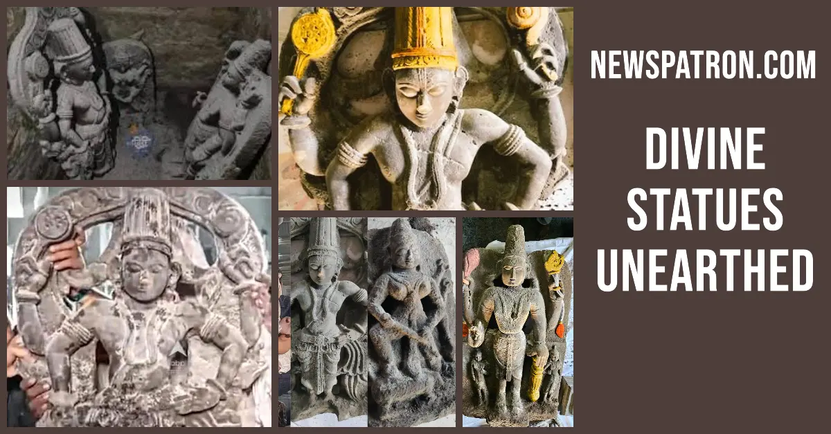 Pandharpur Vitthal Temple Idol 4 Divine Statues Unearthed